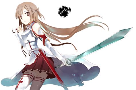 Asuna Yuuki Render By Affxtioner01 On Deviantart