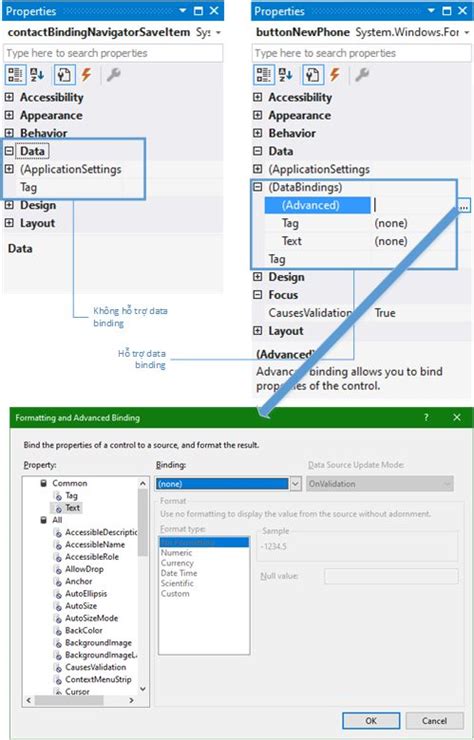 Sử Dụng Kỹ Thuật Data Binding Trong Winform Tự Học Ict