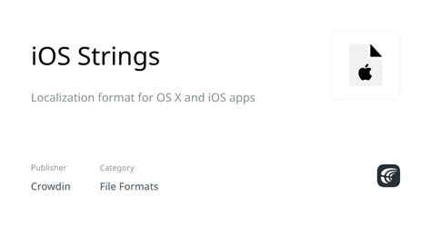 Ios Strings File Localization