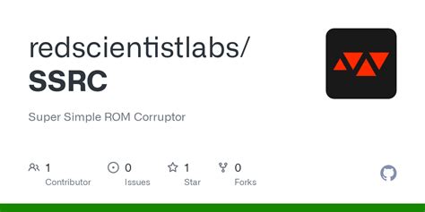 Github Redscientistlabsssrc Super Simple Rom Corruptor