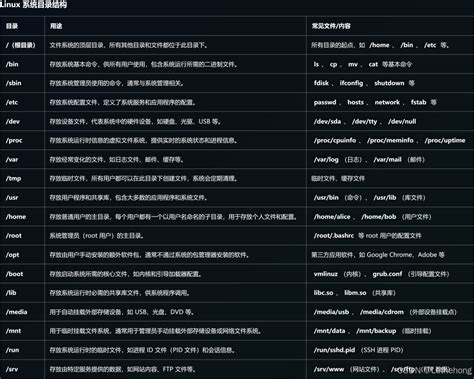 Linux操作系统完整目录结构概览 腾讯云开发者社区 腾讯云
