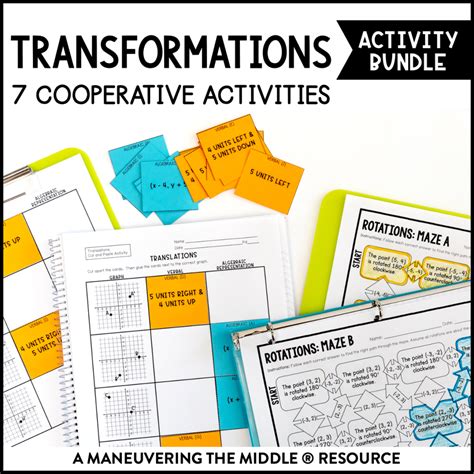 Ideas For Teaching Transformations Maneuvering The Middle