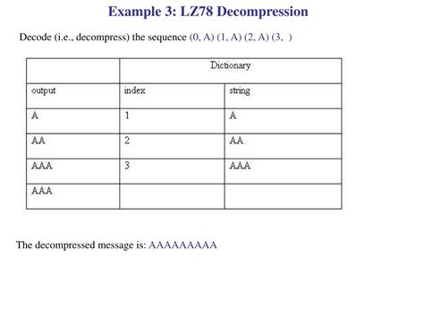 Ppt Lempel Ziv Compression Techniques Powerpoint Presentation Free Download Id880240