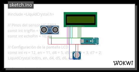 Medidor De Nivel Wokwi Esp32 Stm32 Arduino Simulator