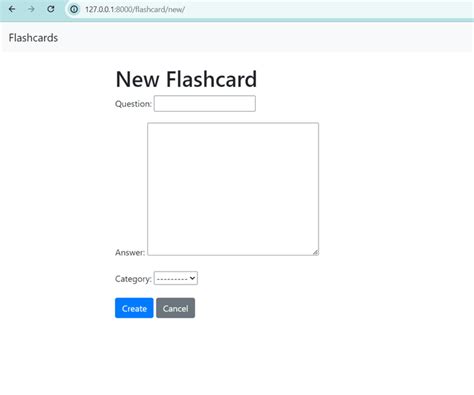 Build A Flashcards Using Django Geeksforgeeks Build A Flashcards Using Django Geeksforgeeks