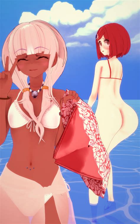 Rule 34 2girls 3d Ass Bottomless Bottomless Female Danganronpa Dark