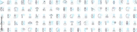 Globalization Vector Line Icons Set Globalization Internationalization Integration