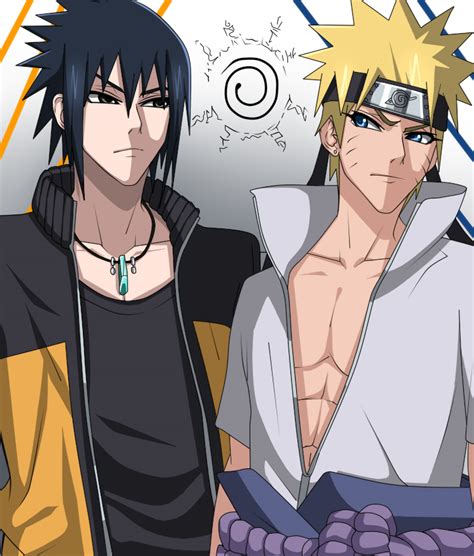 Uzumaki Naruto And Uchiha Sasuke Naruto And 1 More Drawn By The Dark Knight19089 Danbooru