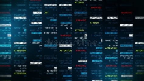 Animation Of Computer Icons With Languages Graphs Trading Data And
