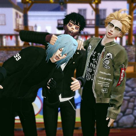 Shiggy Dabi Hawks The Sims My Hero Academia Amino