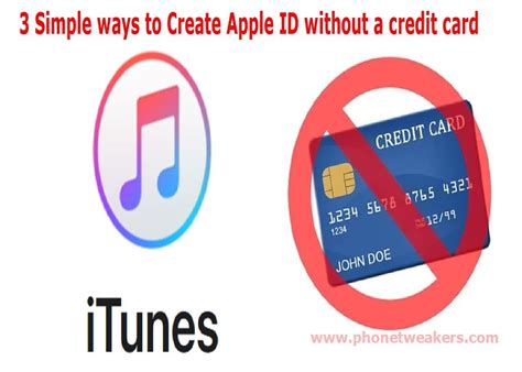 3 Simple Ways To Create Apple Id Without A Credit Card Year 2020 Wapzola