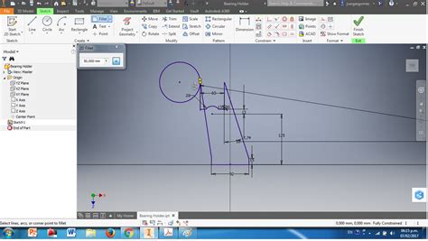 Fillet Sketch Function Deforms The Sketch Autodesk Community
