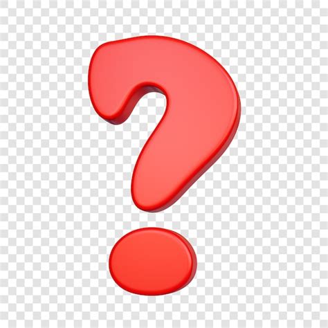 Premium Psd 3d Red Number