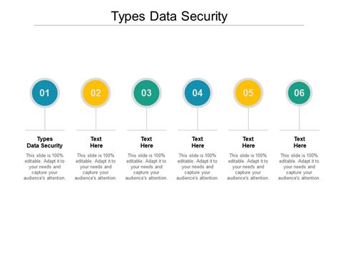 Types Data Security Ppt Powerpoint Presentation Layouts Graphics Cpb