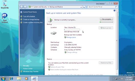 Windows 7 Data Backup And Restore A Real Upgrade From Vista
