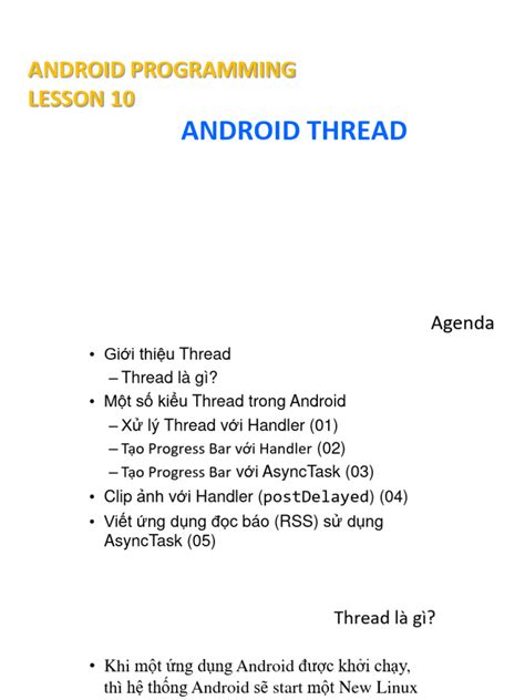 10 Android Thread Pdf