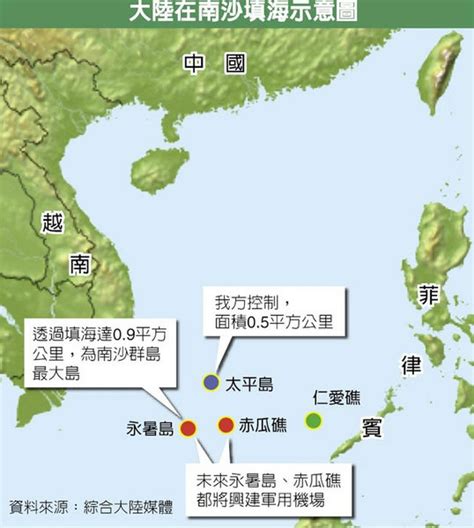 中国南海填海造岛 填海工程 填海造岛面积 第8页 大山谷图库