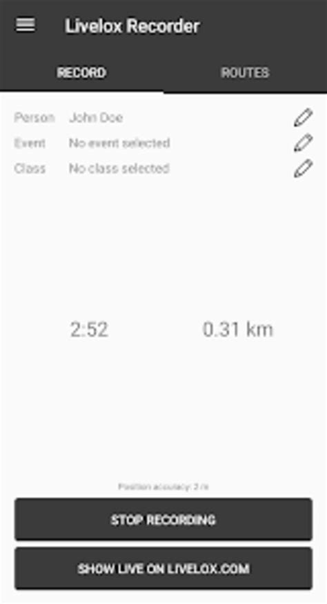 Android Için Livelox Recorder İndir