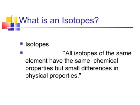 Isotopes And Their Application In Plant Sciences Ppt