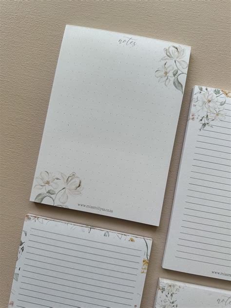 A6 Notepad Miss Milly
