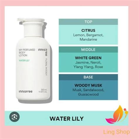 Promo Innisfree My Perfumed Water Lily Body Lotion [330ml] Jakarta Utara Ling Online Shop