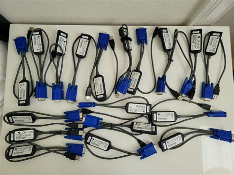 Avocent Dsaviq Usb L Kvm Switch Usb Virtual Media Module Cable Lot Of Ebay