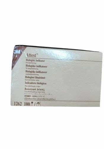 3m Attested Biological Steam Indicator 1262 At ₹ 239 00 Piece New Delhi Id 2851907115230