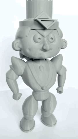 🎨 Despicable Me 3 Evil Bratt Balthazar Action Figure・free Stl File For
