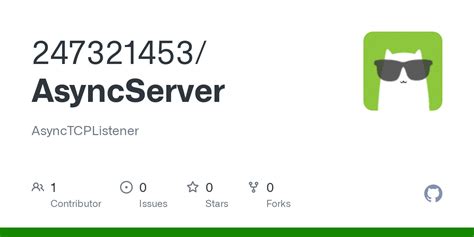 Github 247321453asyncserver Asynctcplistener