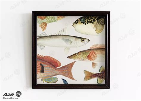 فایل Psd موکاپ قاب عکس آویزان روی دیوار به صورت رایگان 25710 رزتم