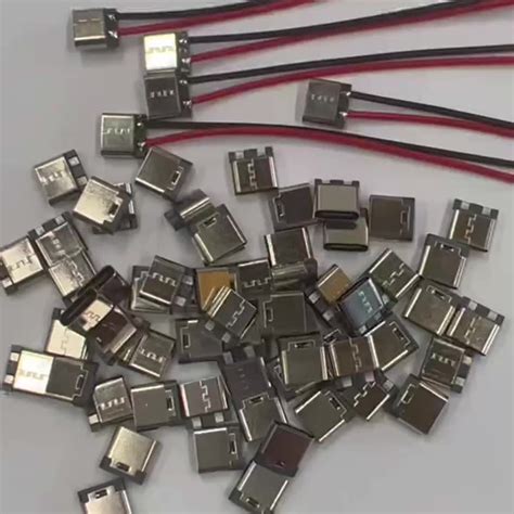 现货type C母座2p焊线式简易焊接带线华为充电typec母座usb连接器 阿里巴巴