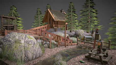 Dae Diorama Forest Loner Download Free 3d Model By Bailey Schoonbaert Baileyschoonbaert