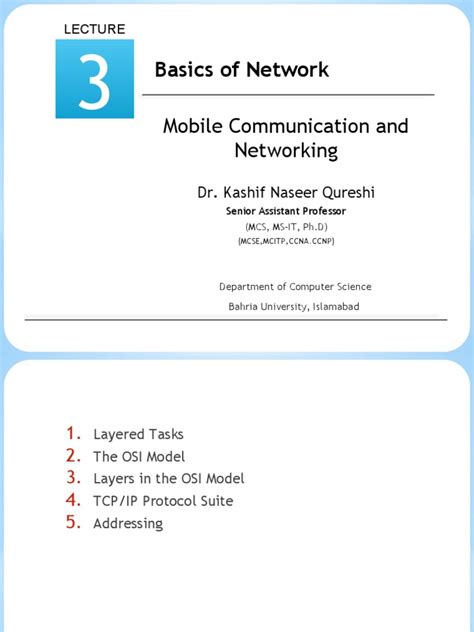 Lecture 3 Layers Download Free Pdf Osi Model Internet Protocols
