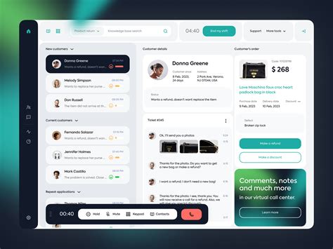 Call Center Ui By Ronas It Uiux Team On Dribbble