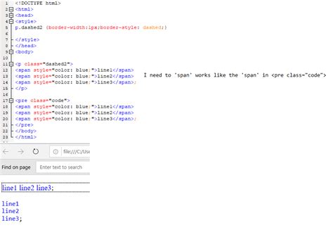 How To Define The Line Breaker In Csshtml Stack Overflow
