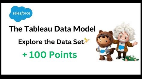 The Tableau Data Model Explore The Data Set Salesforce Trailhead Youtube