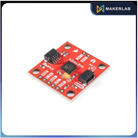 sparkfun triple axis digital accelerometer breakout adxl313 qwiic makerlab electronics