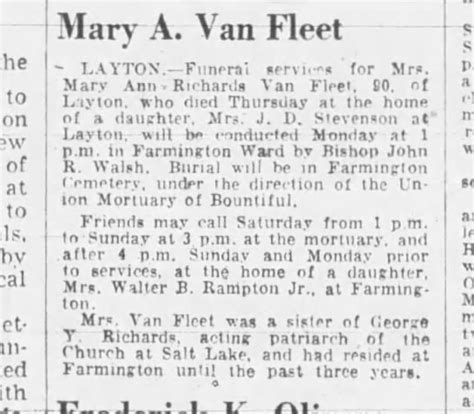 Clipping From Deseret News