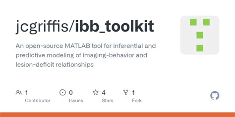 Github Jcgriffisibbtoolkit An Open Source Matlab Tool For Inferential And Predictive