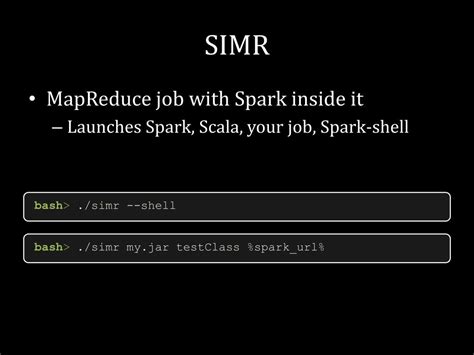 Ppt Simr Spark In Mapreduce Powerpoint Presentation Free Download