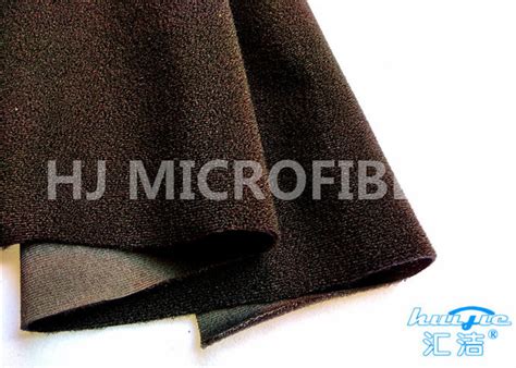 Adhesive Black Industrial Hook And Loop Fabric Nylon Loop Fabric