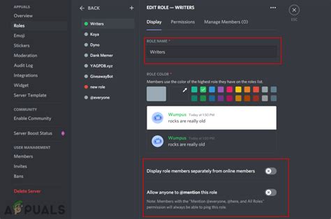 How To Add Remove Manage And Assign Roles In Discord