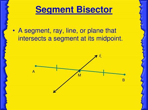 Ppt 1 5 Segment And Angle Bisectors Powerpoint Presentation Free Download Id 6725500