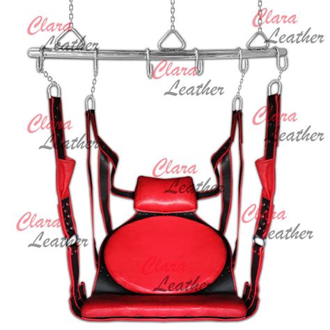 Real Leather Exclusive Sex Swing Bdsm Bondage Leather Sex Swing Critical Role Play Sex Swing