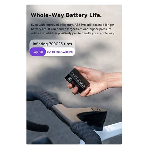 Cycplus As2 Pro Mini Pump Bikeinn