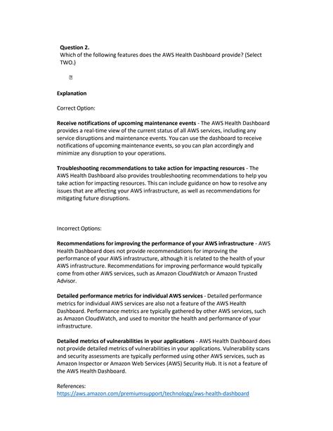 Solution Aws Questions And Answer Explained Part2 If You Want To Pass