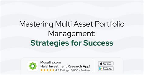 Mastering Multi Asset Portfolio Management Strategies For Success