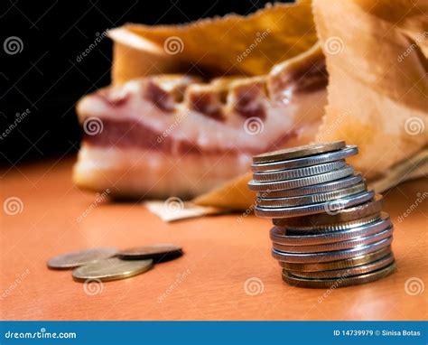Bring Home The Bacon Stock Image Image Of Banking Coin