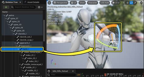 Animation Sequences In Unreal Engine Unreal Engine 55 Documentation Epic Developer Community