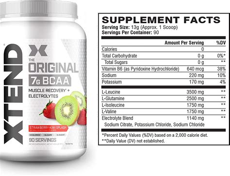 Buy Xtend Original Bcaa Powder Strawberry Kiwi 90s Online